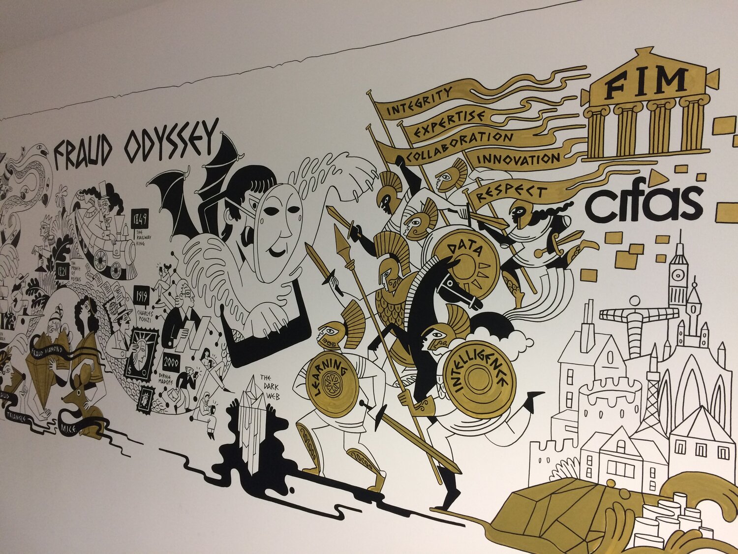 Get back to the office with a bespoke mural